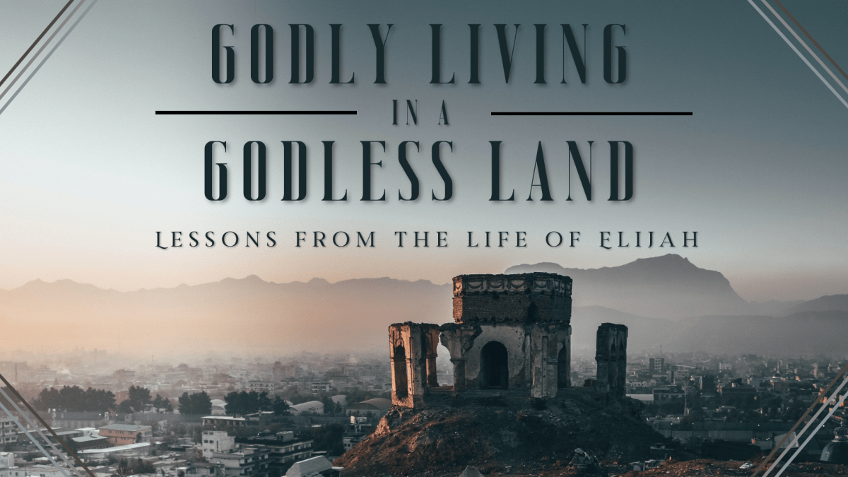 Sermon: The Faithful Few (1 Kings 18:1-18) | Brandon's Desk